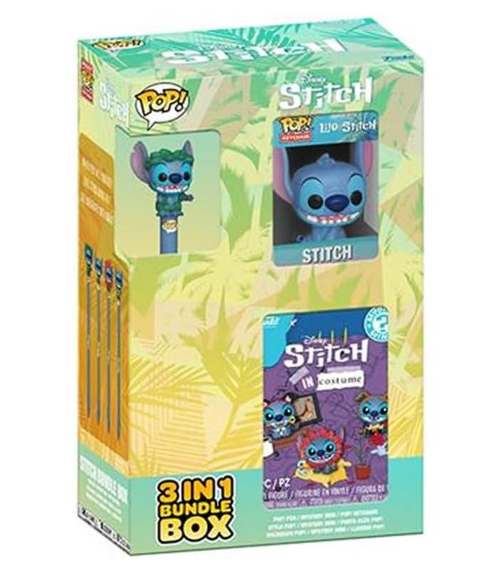 Funko Pop Disney Lilo & Stitch Box Stitch 3 en 1